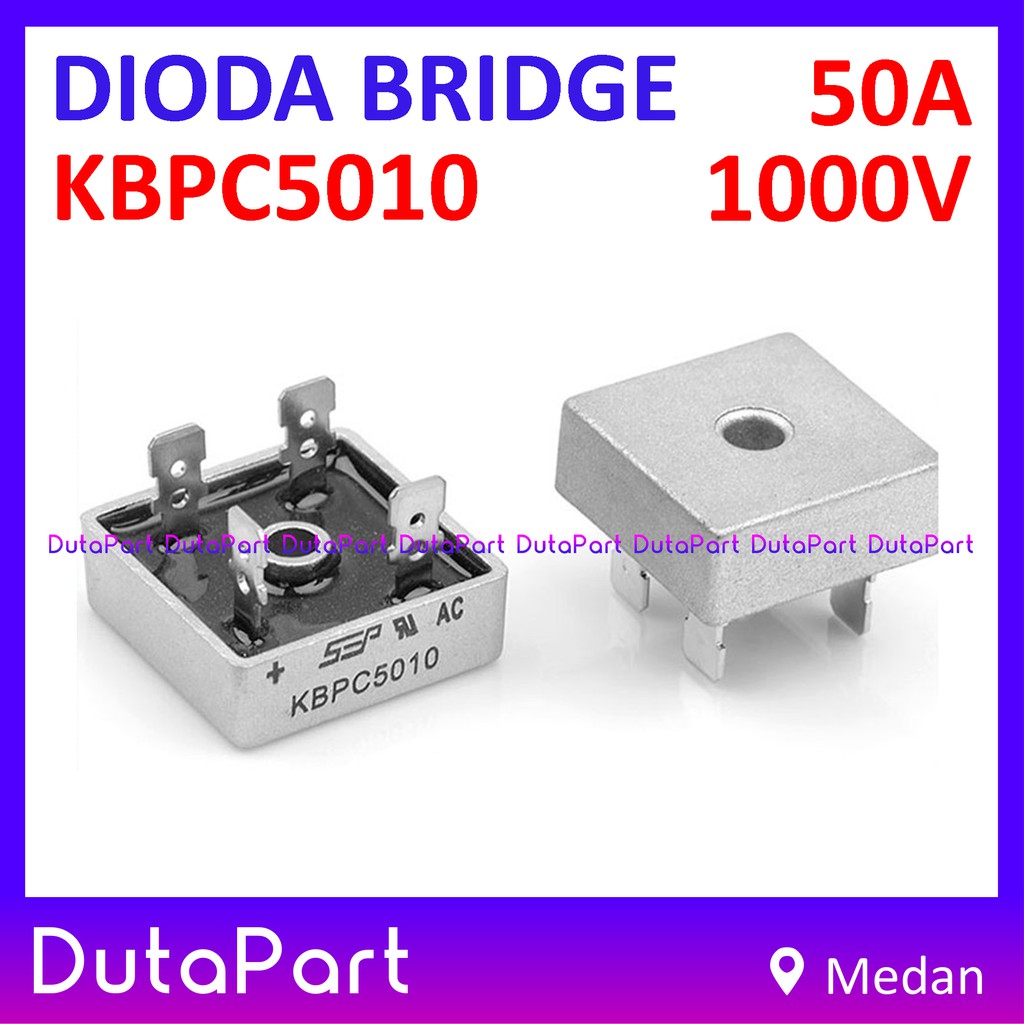 Kbpc5010 50A 1000V Bridge Diode Rectifier Bridge Diode | Shopee Philippines
