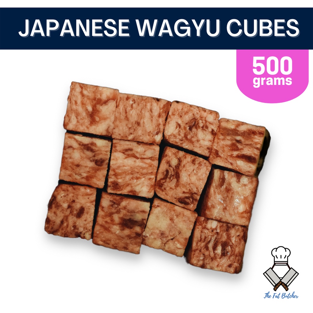 Japanese Wagyu Cubes (The Fat Butcher) | Shopee Philippines