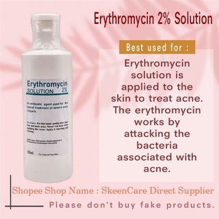 erythromycin - Best Prices and Online Promos - Jan 2023 | Shopee ...