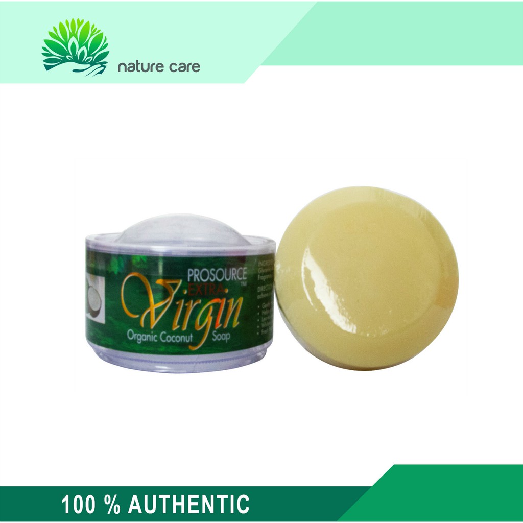 PROSOURCE Virgin Organic Coconut Soap 100g | Shopee Philippines