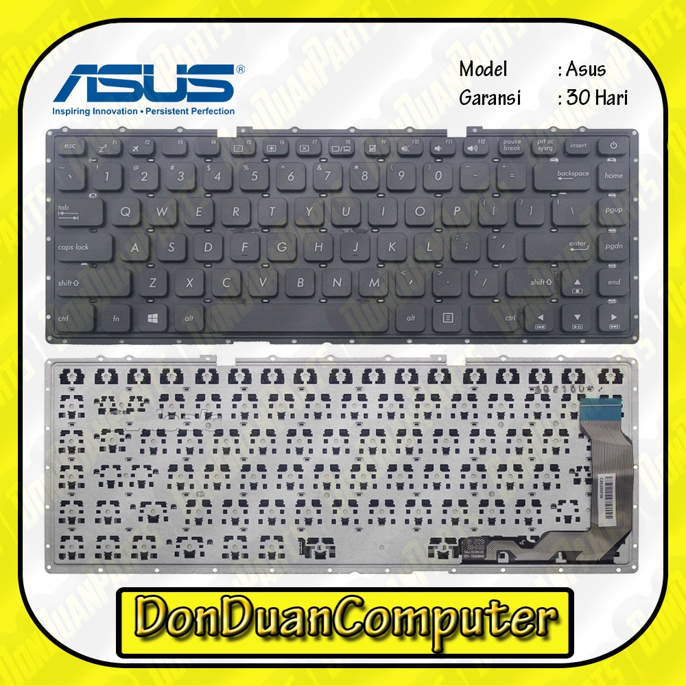 Asus X441 X441N X441NA X441NC X441SA X441SC X441UA Laptop Keyboard ...
