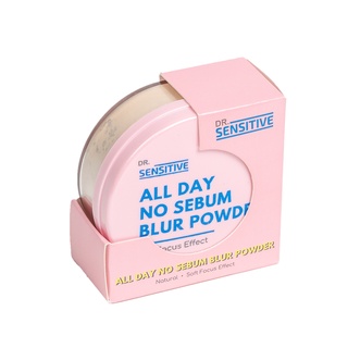 DR SENSITIVE All Day No Sebum Blur Powder Natural 25g | Shopee Philippines
