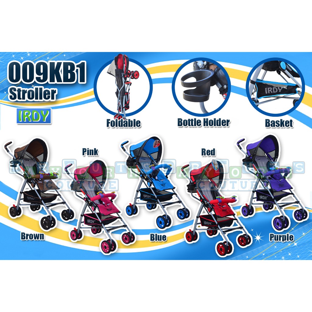COD Irdy S-B009Kb1 2 Way Umbrella With Toys, Bottle Holder And Twisted ...