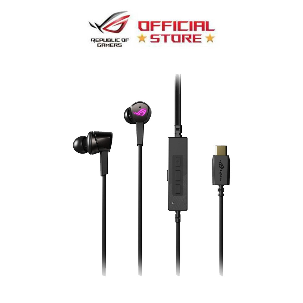 Asus ROG Cetra RGB in-ear gaming headphones with Active Noise ...
