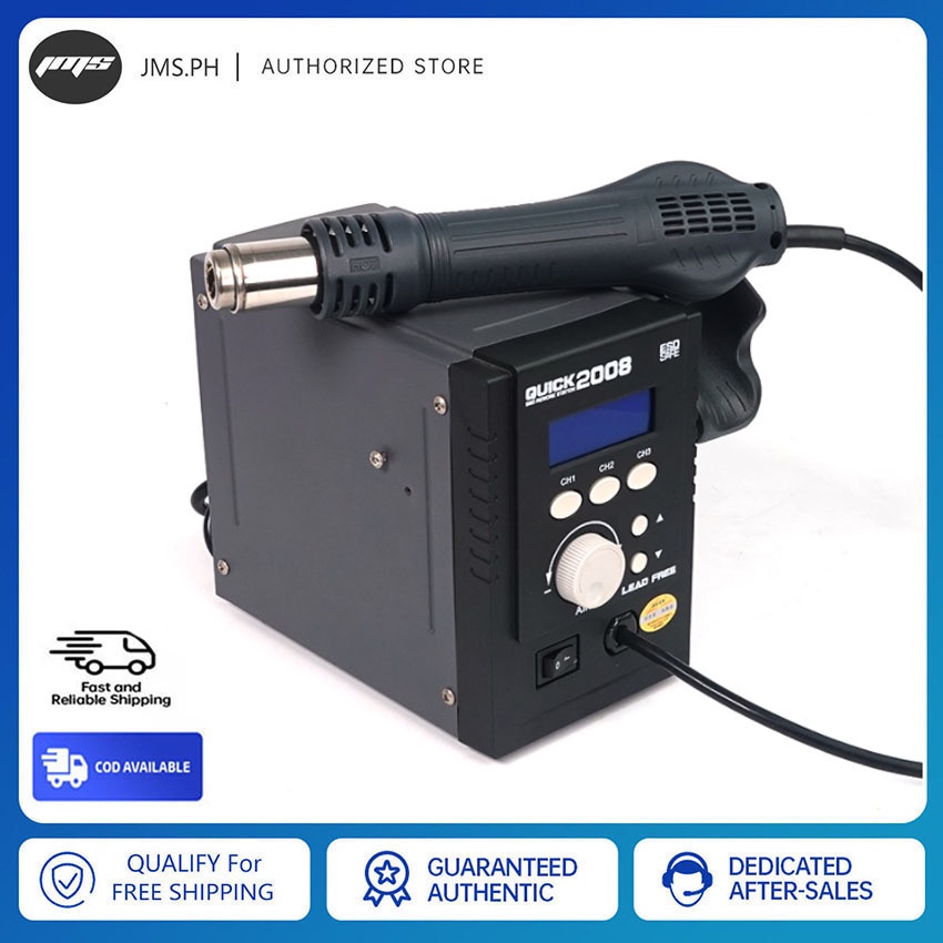 Quick 2008 700W Lead Free SMD Hot Air Rework Station | Shopee Philippines