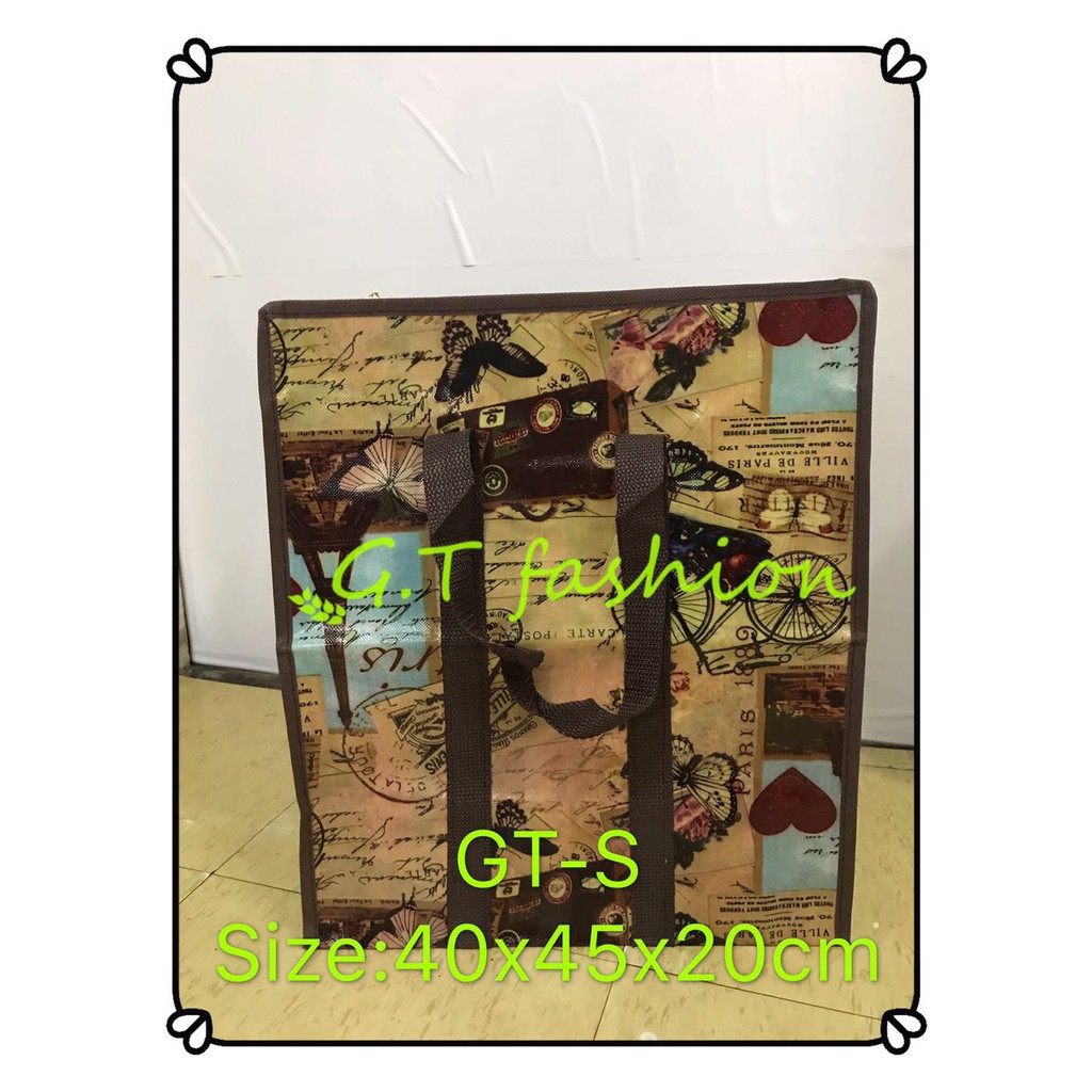 Sako bag/ Shopping bag / Travel size :S (40x45x20cm) | Shopee Philippines