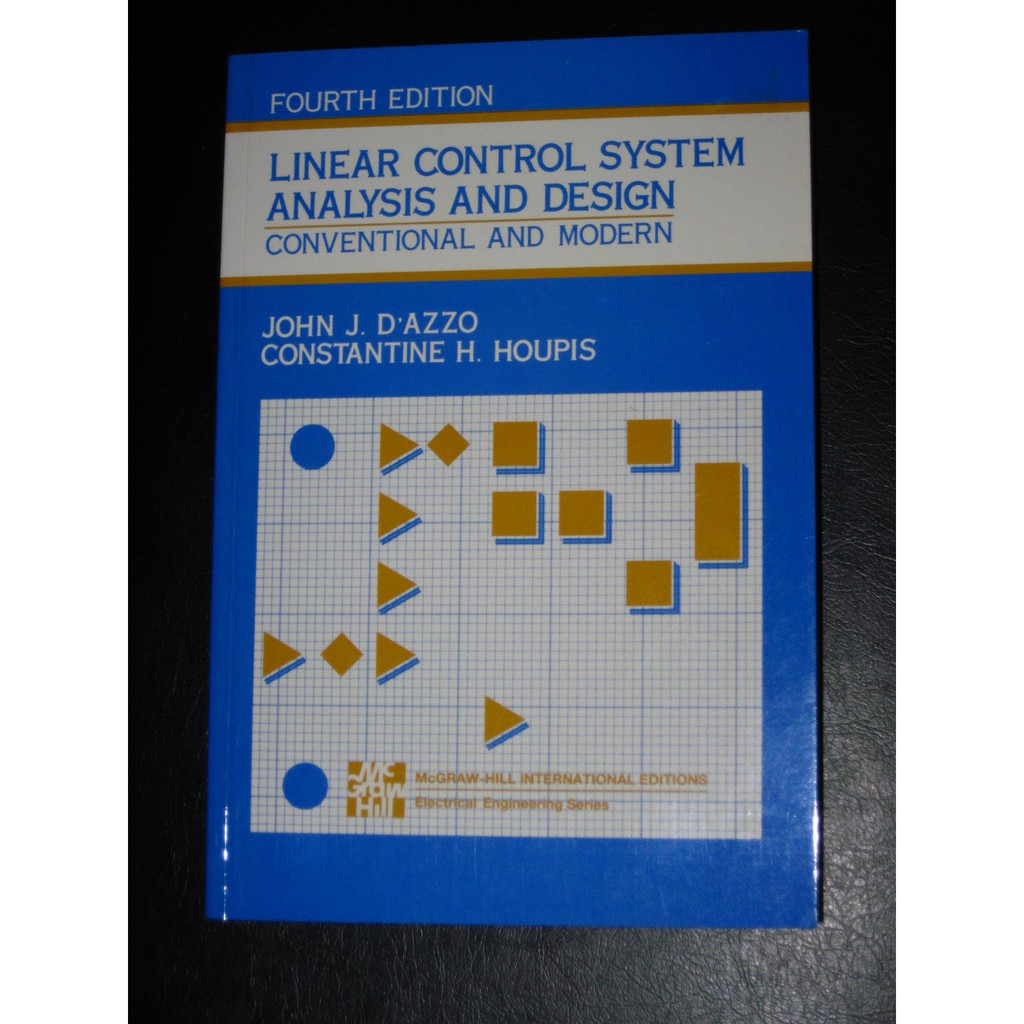 Linear Control System Analysis and Design by D'Azzo | Shopee Philippines