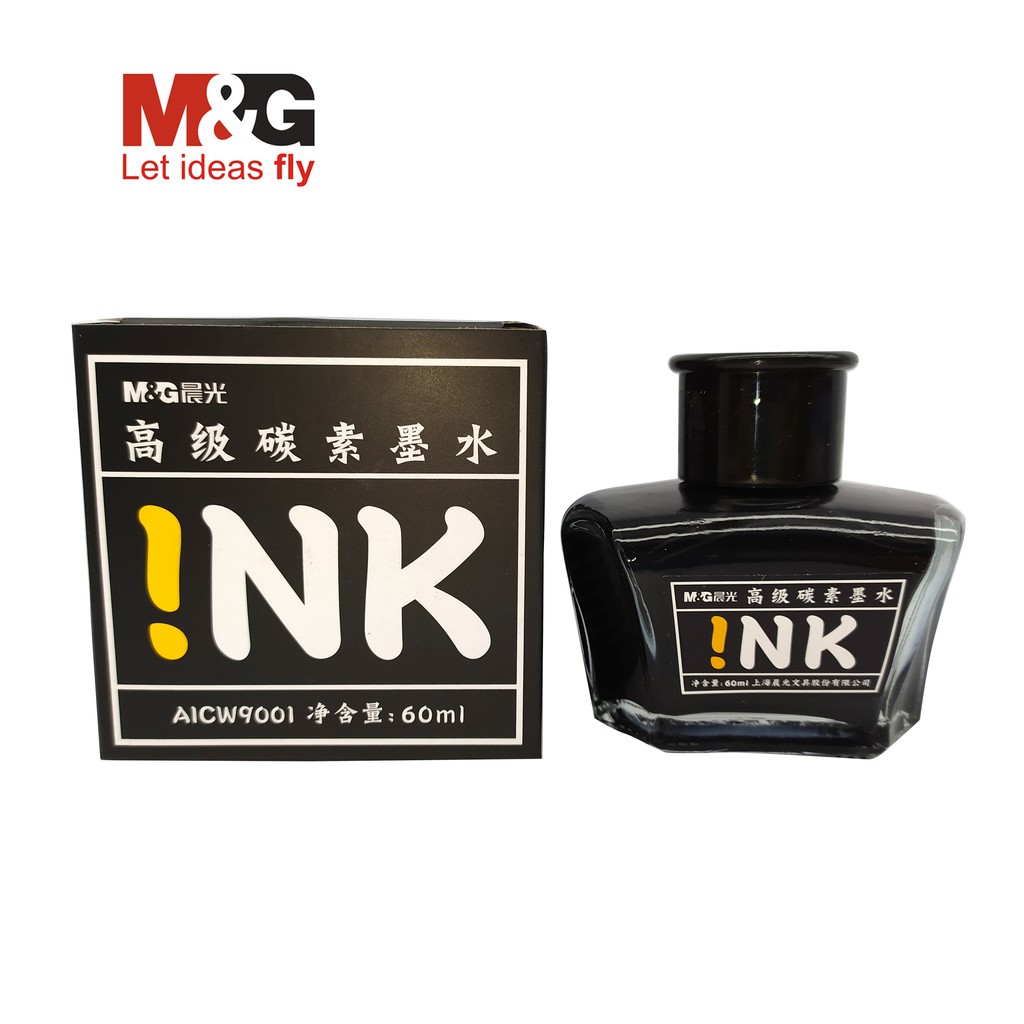 M&G Fountain Pen Ink Bottle 60mL AICW9001 (1Pc) | Shopee Philippines