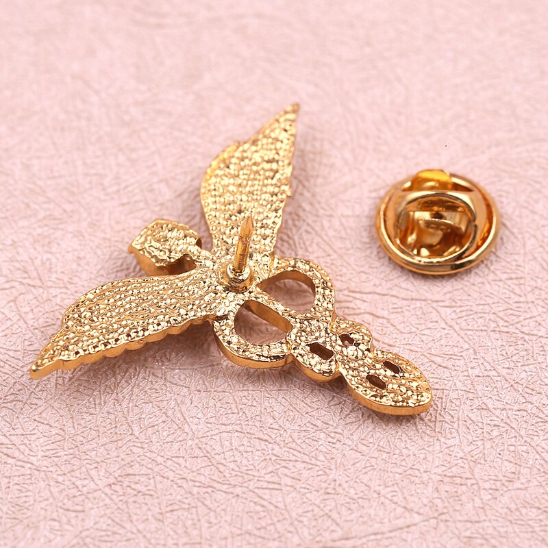 3-color large Brooch 3.2cm BROOCH BADGE Lapel Pin first aid Crystal ...