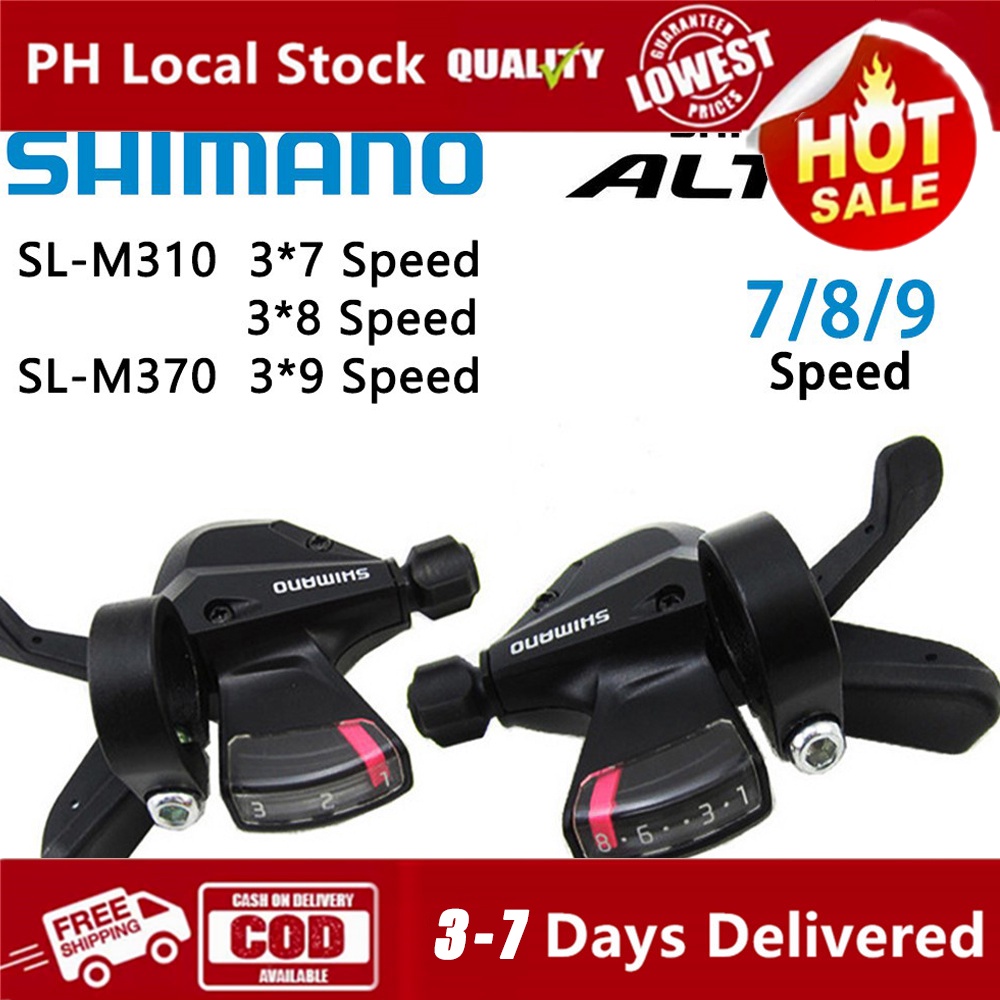 Shimano Altus SL-M310 7/8/9 Speed Shifter SL-M370 MTB Mountain Bike ...