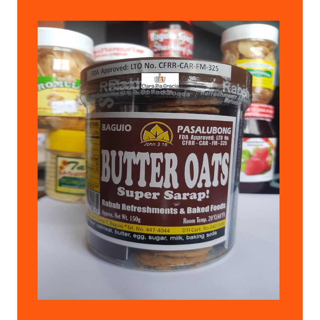 Baguio Pasalubong Butter Oats | Shopee Philippines