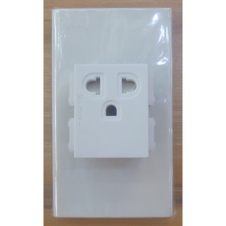 OMNI Wide Series Aircon Outlet and Universal Outlet w/ Ground Set ...