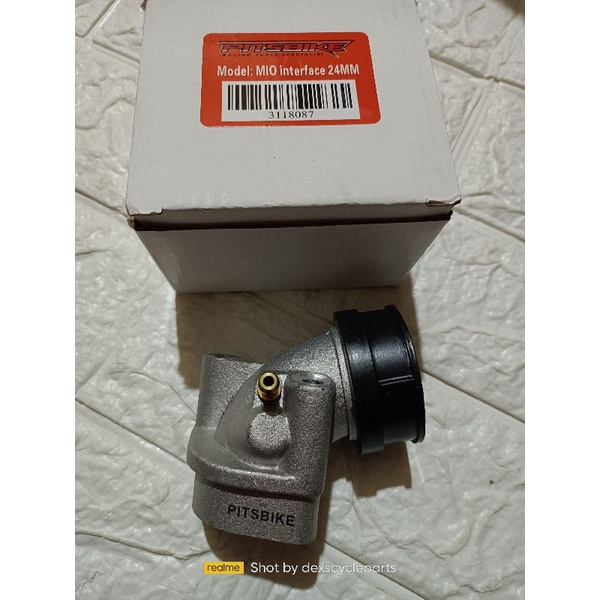 PITSBIKE RACING CARB MIO MANIFOLD 24MM | Shopee Philippines