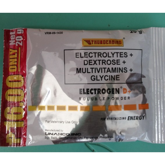 ELECTROGEN D+ 20 grams PER SACHET | Shopee Philippines
