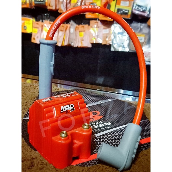 MSD HIPOWER RACING IGNITION COIL UNIVERSAL CARB TYPE Raider Xrm Wave ...