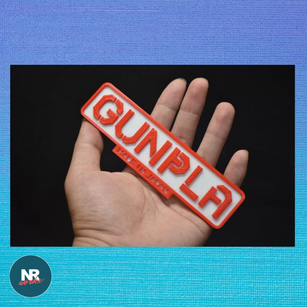 Gunpla Gundam Plastic Model Logo | Shopee Philippines