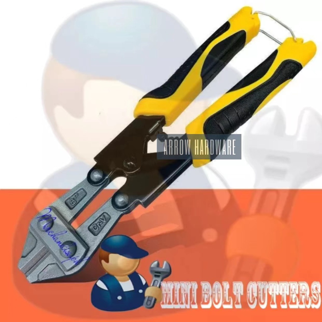Dragon 8" Mini Bolt Cutter / Wire Mesh Cutter | Shopee Philippines