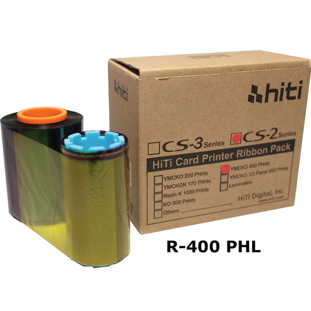 hiti ribbon (R-400PHL) YMCKO (original ribbon) CS-2series ribbon for ...