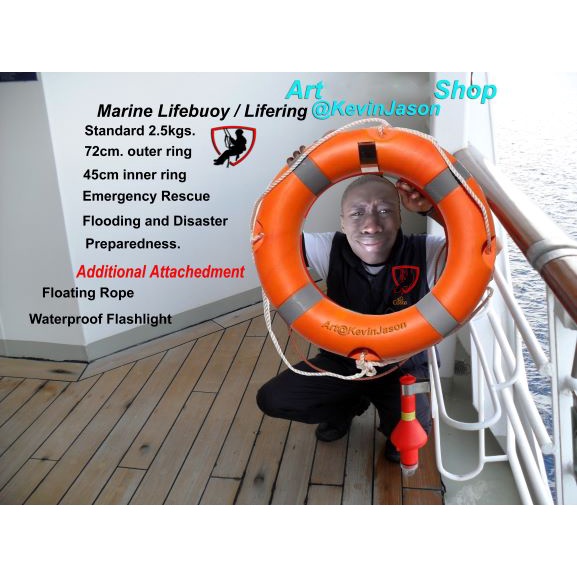 Rescue Lifebuoy Life Ring Flooding season Disaster Floatering Lifering ...