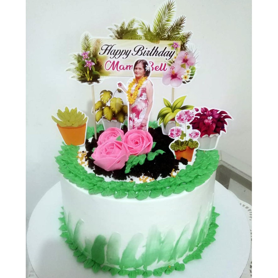 Plantita Theme Cake Topper | Shopee Philippines