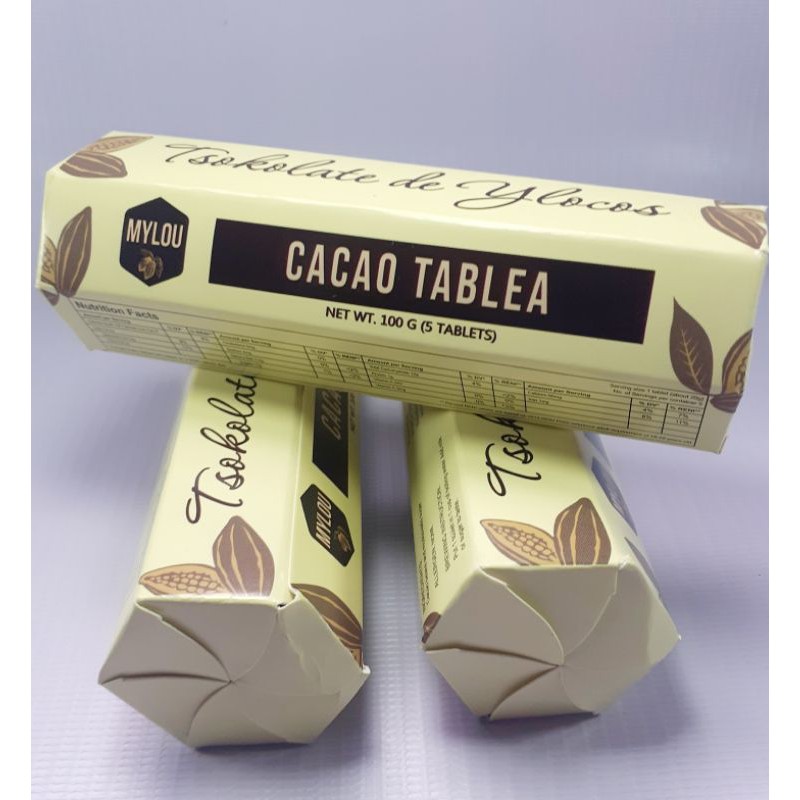 Cacao Tablea Tsokolate de Ylocos 100g | Shopee Philippines