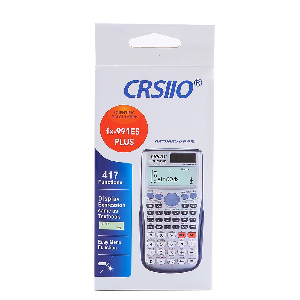 Solar energy Scientific Calculator 991ES PLUS LED Display | Shopee ...