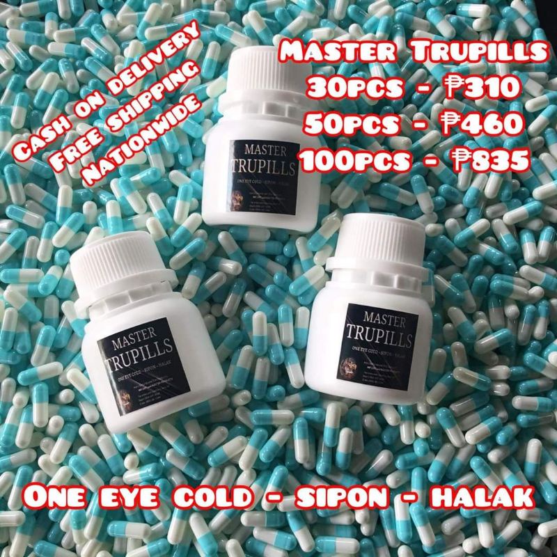 Master Trupills For One Eye Cold - Sipon - Halak 30pcs 50'pcs 100pcs ...