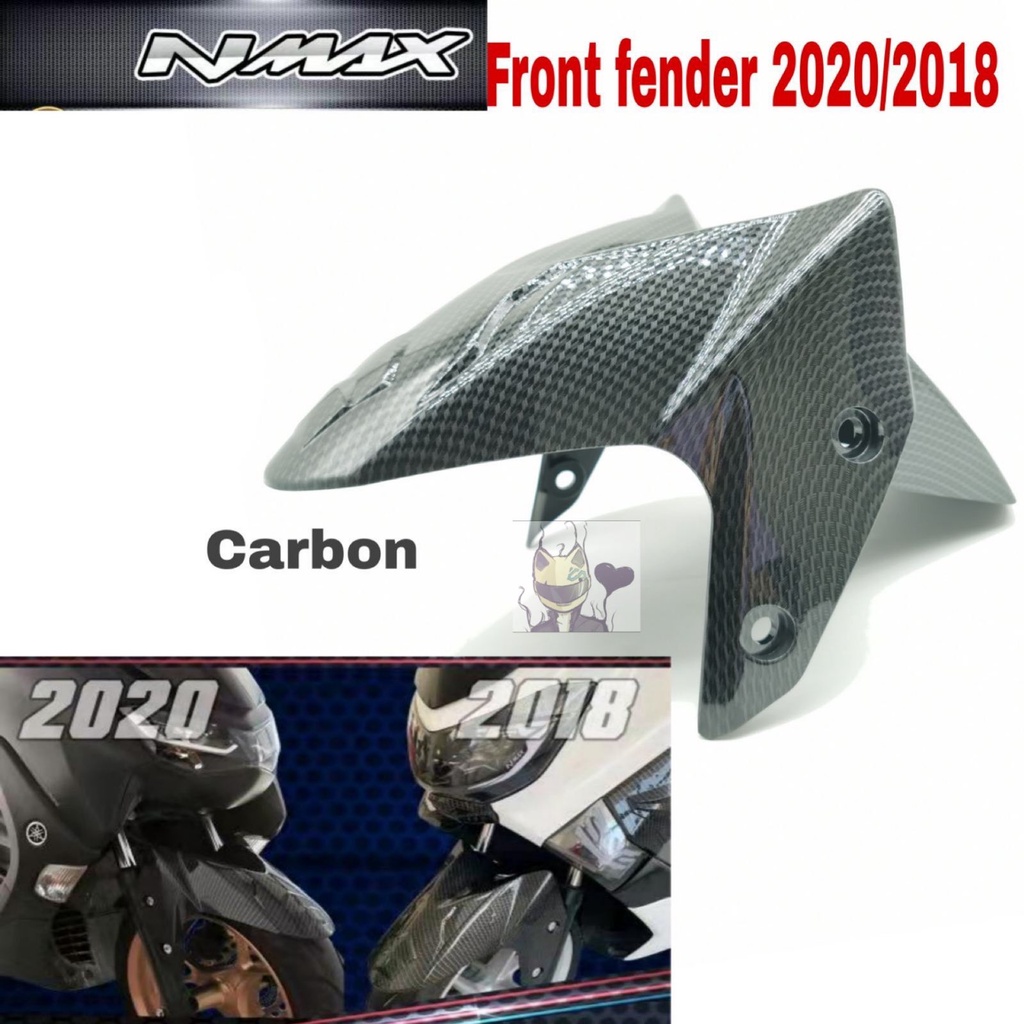 NMAX V1 V2 front fender blk /carbon #5502 | Shopee Philippines