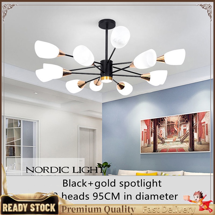 Local spot Modern Chandelier Ceiling Light Bedroom Center Light Nordic ...