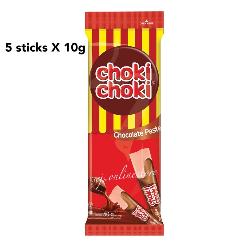 Choki Choki Chocolate Paste (5sticks X 10g) | Shopee Philippines