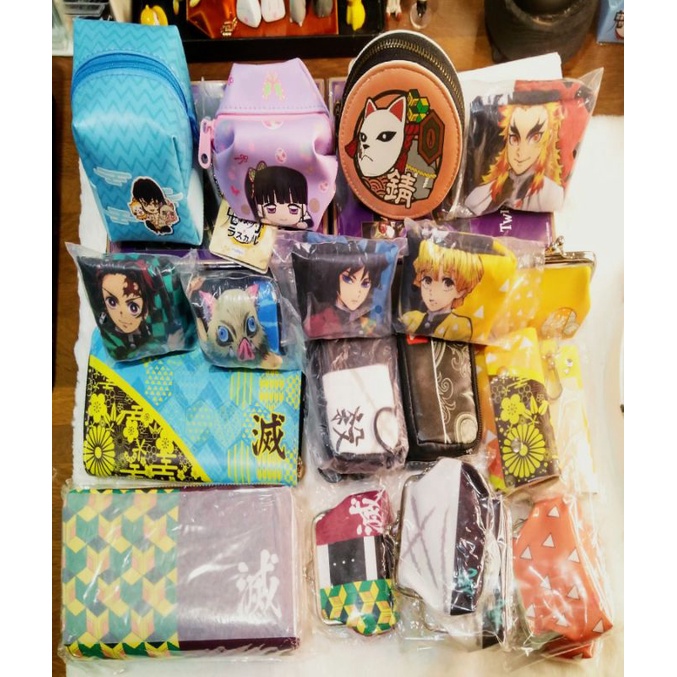 Demon slayer wallet coin purse and facemask holder | Shopee Philippines