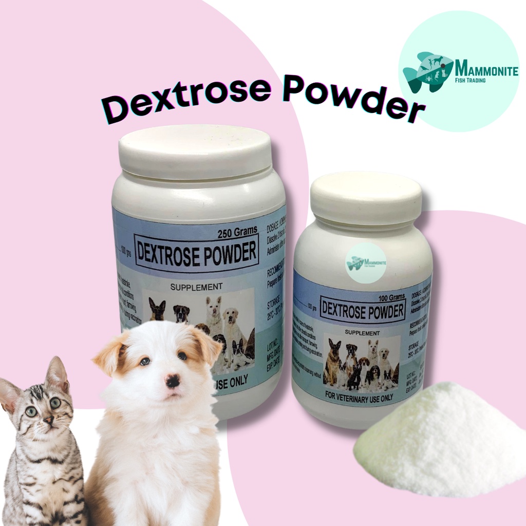 Pet Dog Cat Dextrose Powder Supplement Rehydration First Aid | Shopee ...