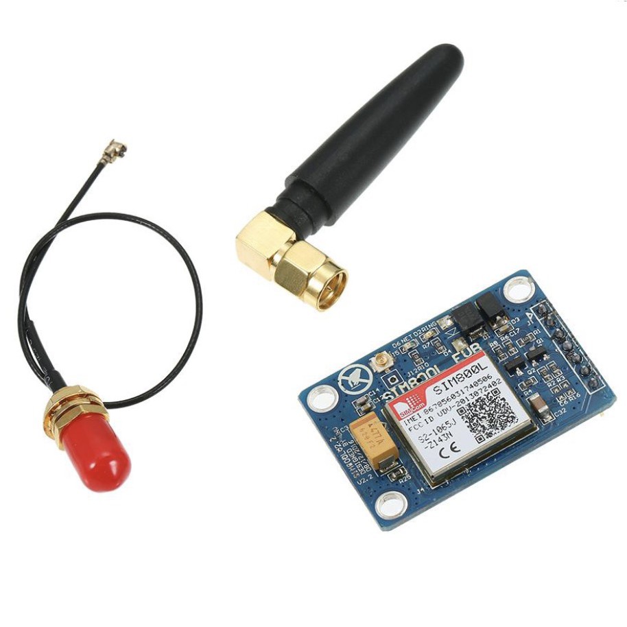 SIM800L V2 V2.0 5V 3.3V Wireless GSM GPRS Module Quad-Band with Antenna ...