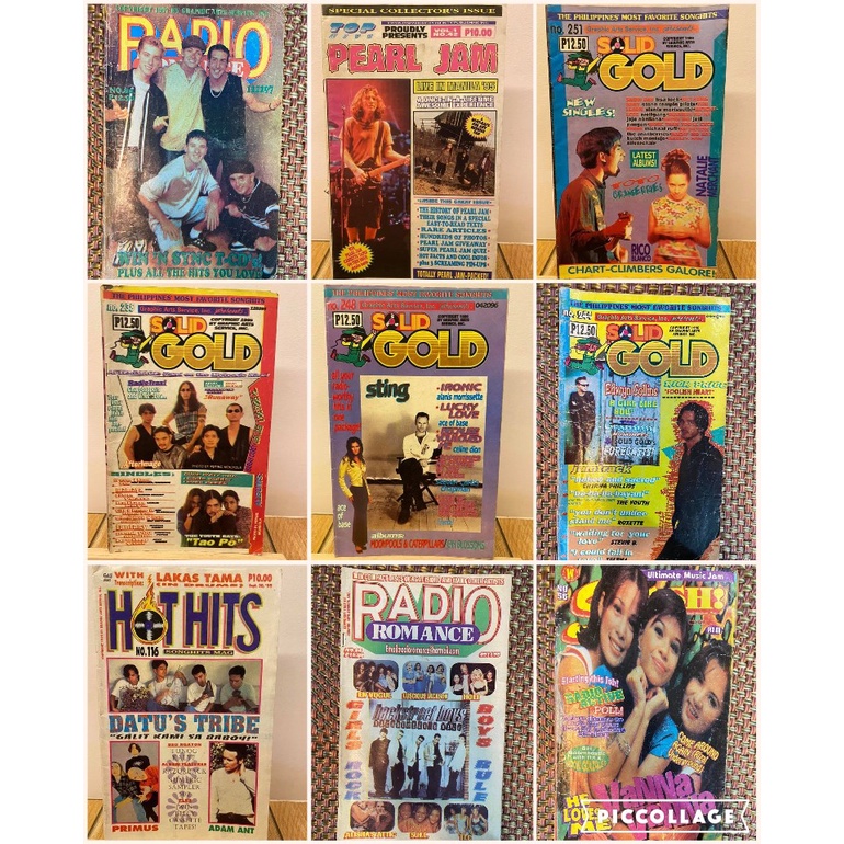 VINTAGE SONG HITS MAGAZINE - 1990s - GUITAR CHORDS | Shopee Philippines