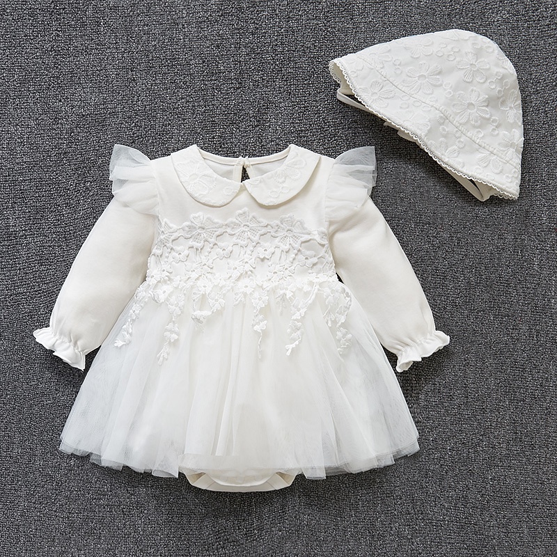 Princess Baby Girl Dress Long Sleeve Spring Autumn Lace Party Dresses ...
