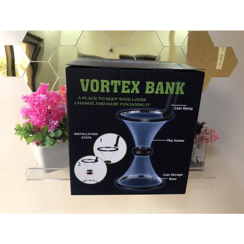 ALKANSYA COIN BOX / VORTEX COIN BANK | Shopee Philippines