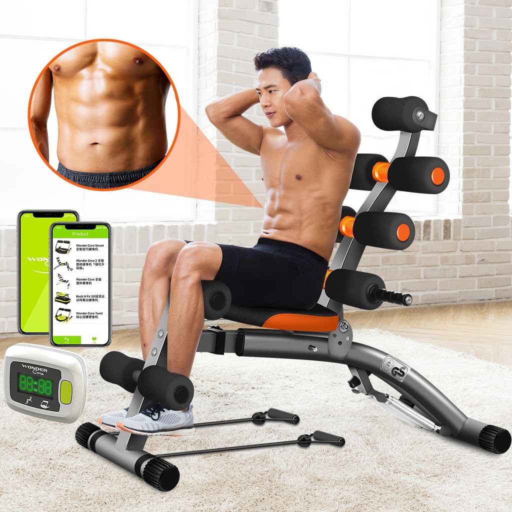Home Gym Abdominal Machine Ab Core Exercise Bench | Shopee Philippines