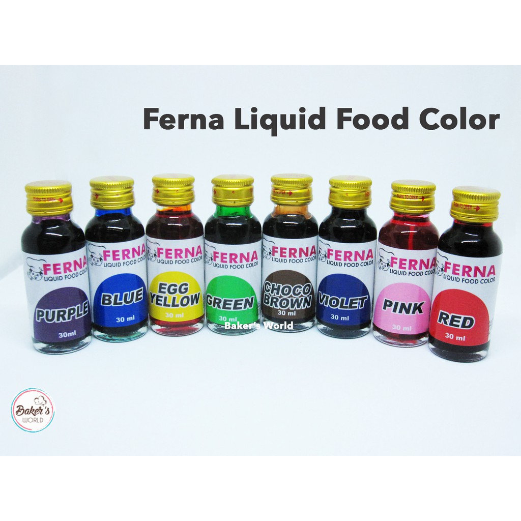 Ferna Liquid Color 30ml | Shopee Philippines
