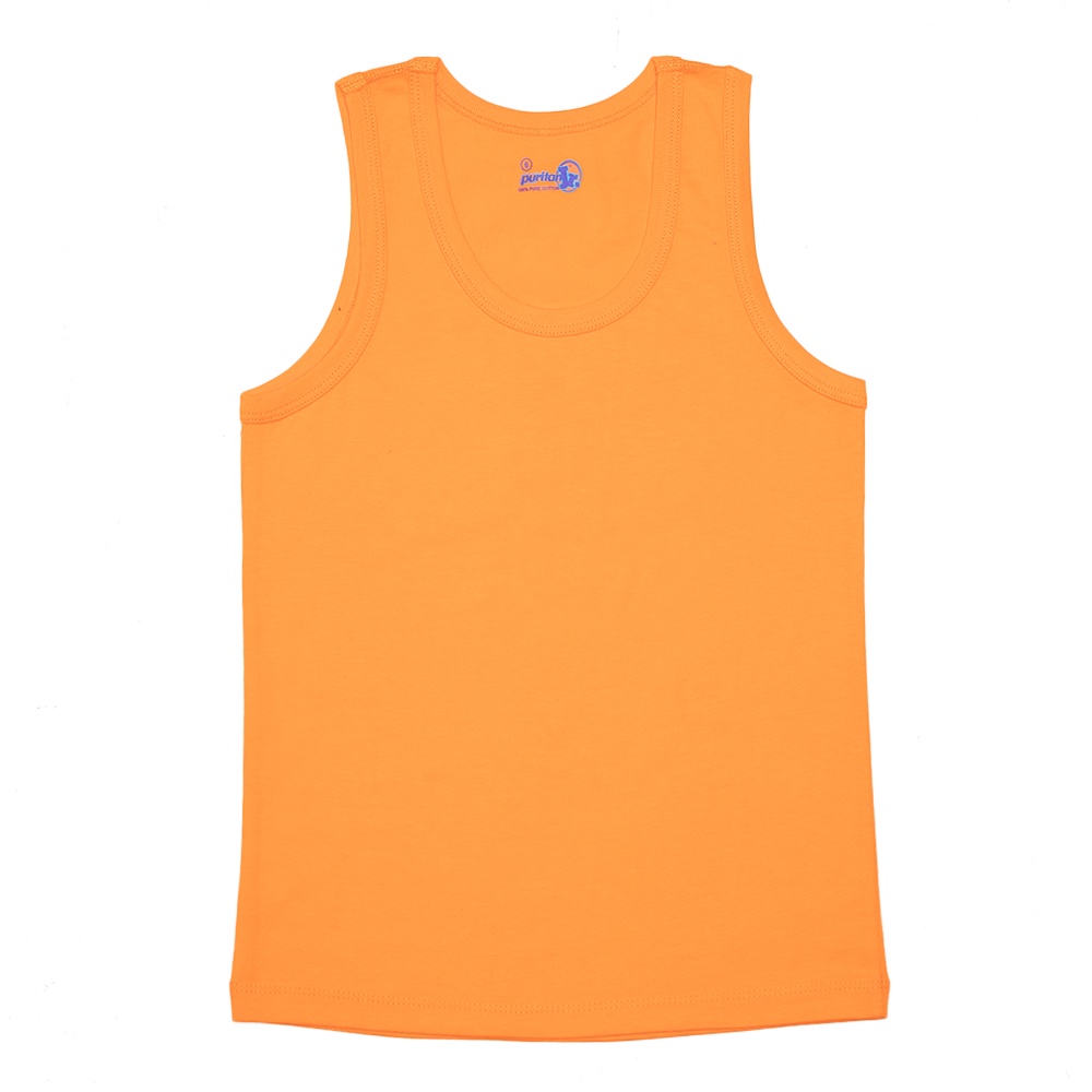 Puritan Jr. Colored Sando - Orange | Shopee Philippines