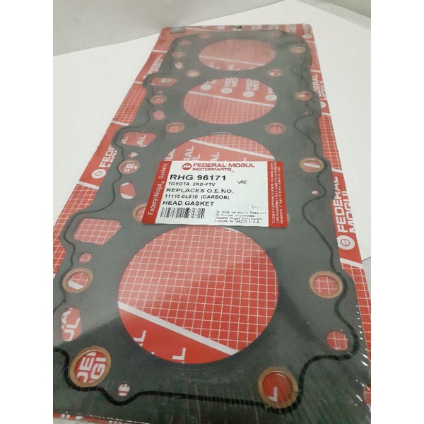 FEDERAL - MOGUL CYLINDER HEAD GASKET for TOYOTA 2KD-FTV(CARBON ...