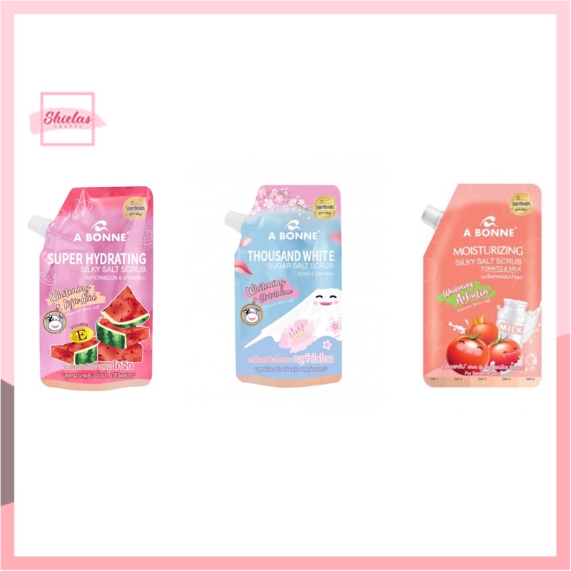ABonne Moisturizing Silky Salt Scrub 350g | Shopee Philippines