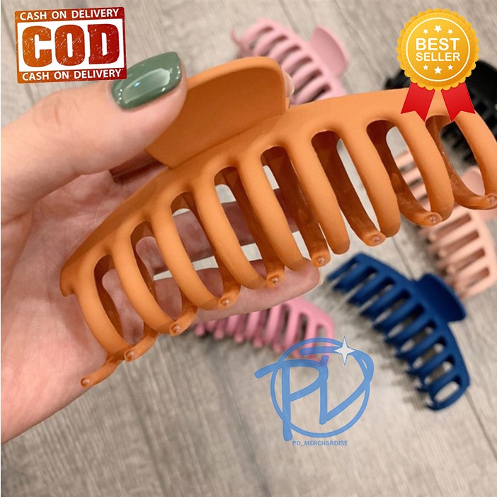 COD PD AB-418 Sale Pearl Hair Claw Plastic Clamps Fashion Clamp Clip ...