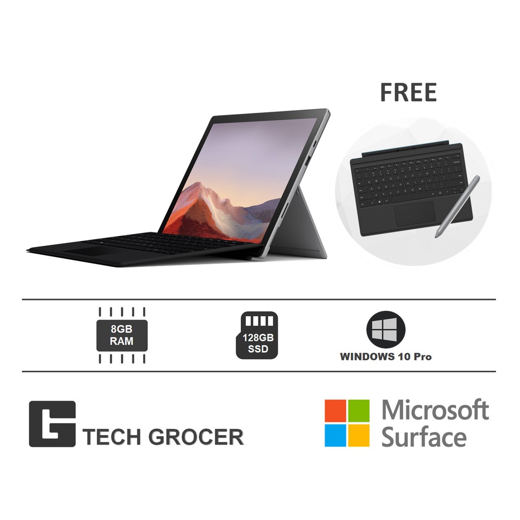 Microsoft Surface Pro 7 + Tablet (11th Gen Intel Core i5, 128GB SSD ...