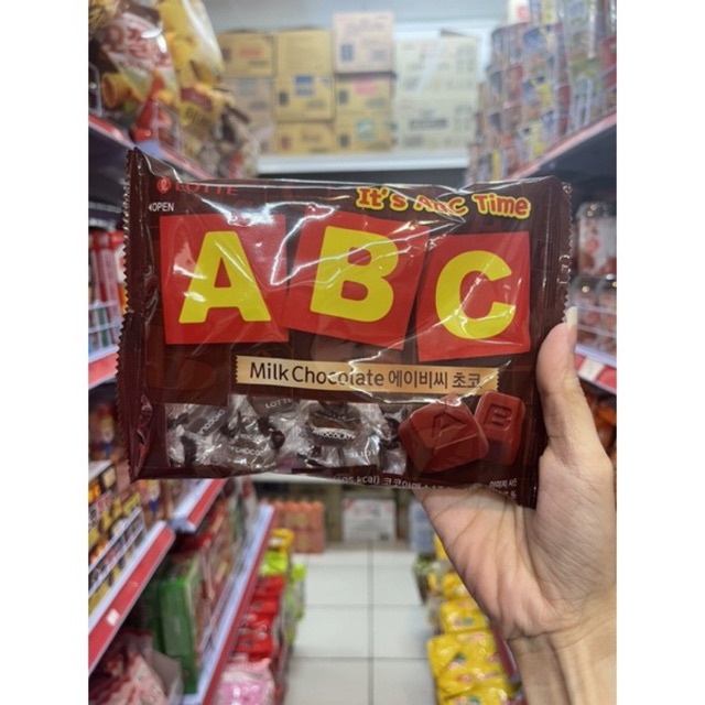 LOTTE ABC MILK CHOCOLATE 72g | Shopee Philippines