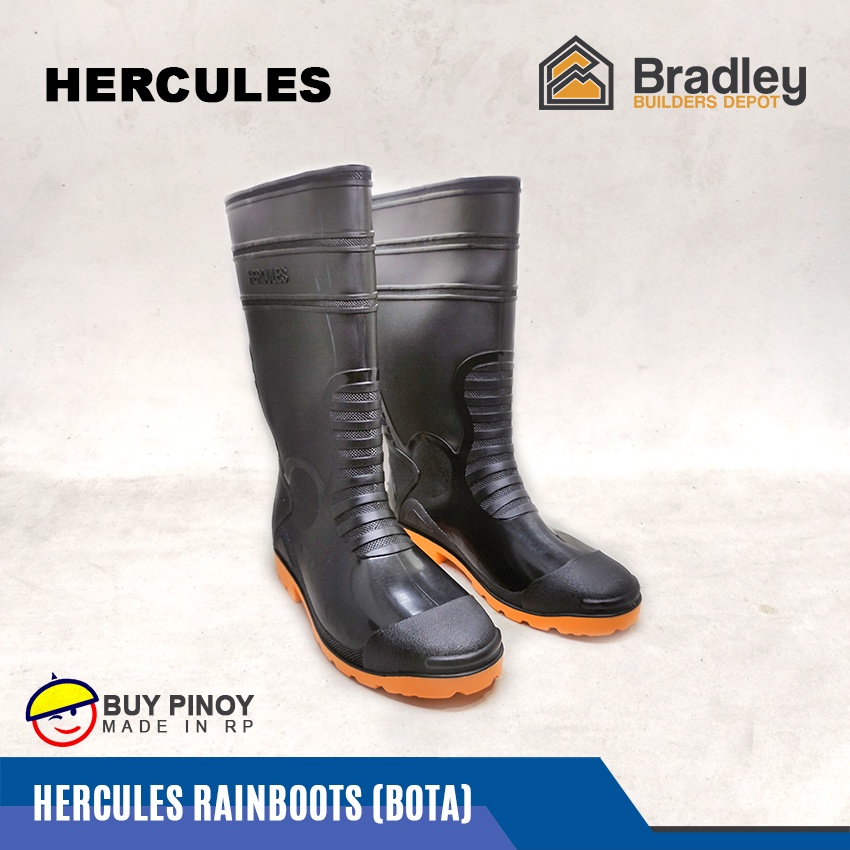 Hercules Rain Boots (Bota) | Shopee Philippines