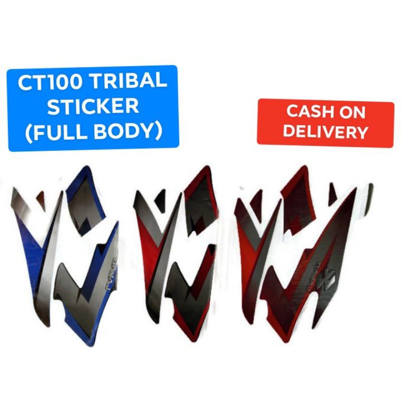 CT100 TRIBAL STICKER (FULL BODY) | Shopee Philippines