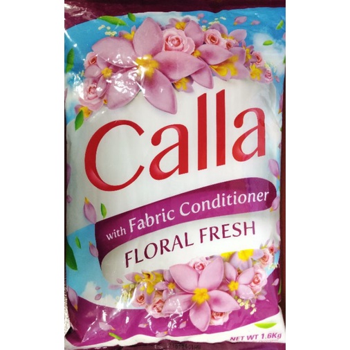 CALLA POWDER DETERGENT FLORAL FRESH 1.6KG | Shopee Philippines