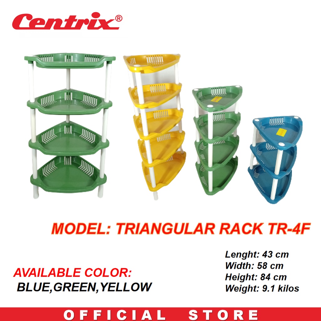 CENTRIX TRIANGLE RACK TR-4F | Shopee Philippines