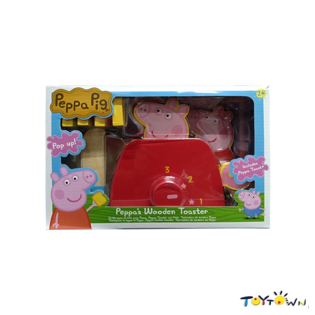 Peppa Pig Peppa's Wooden Toaster | Shopee Philippines