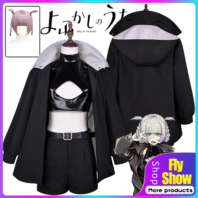 Anime Call of The Night Cosplay Costume Yofukashi No Uta Nanakusa ...